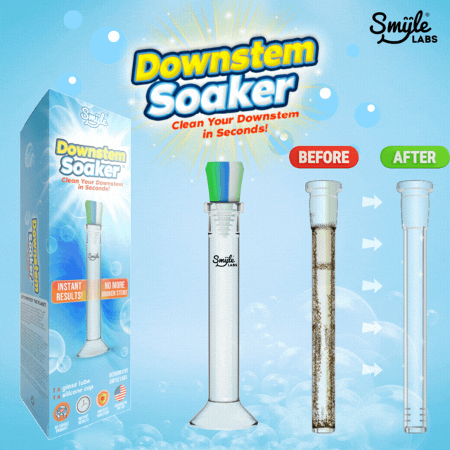 Downstem Soaker by Smyle™ | Clean Downstem in 30 Seconds!
