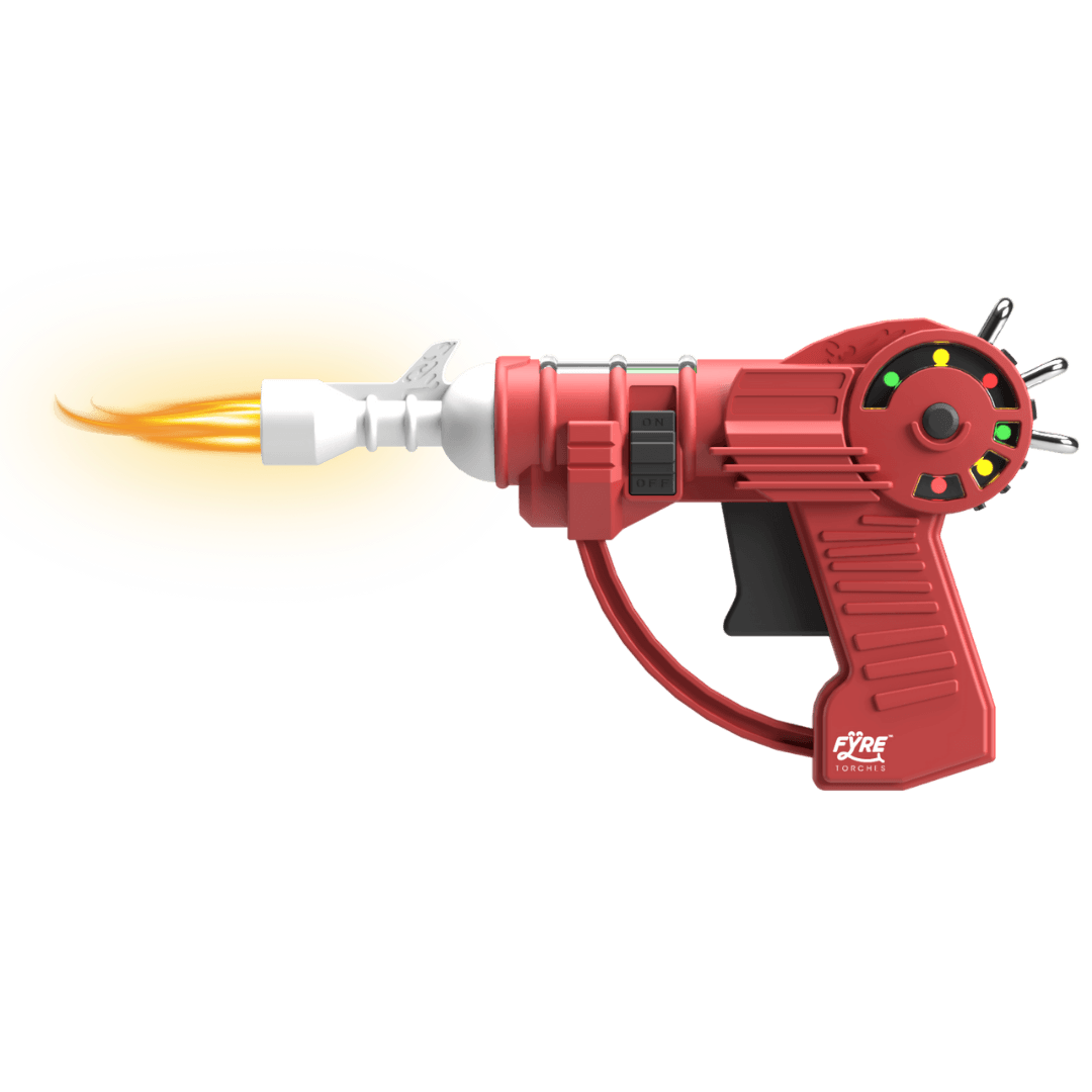 Refillable Raygun Mini Torch Lighter With Lights + Sound